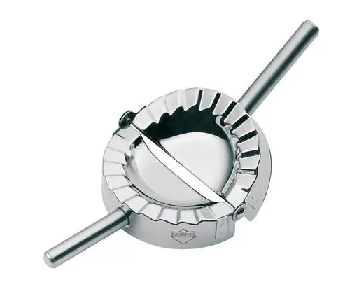 KUCHENPROFI Ravioli, Pierogi, And Dumpling Press, Stainless Steel - Silver