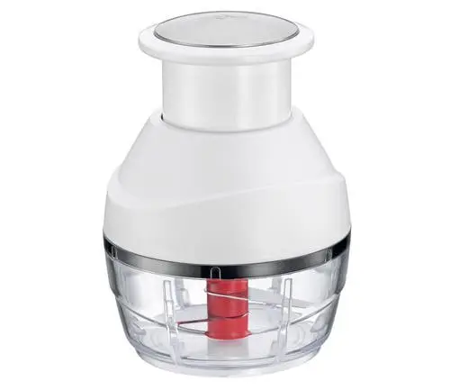 KUCHENPROFI Push Fruit And Vegetable Multi Chopper - White