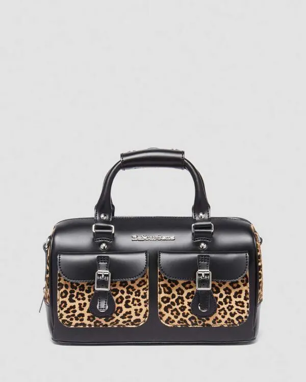 Dr. Martens Print Hair-on Top Handle Bag - Leopard