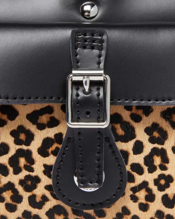Dr. Martens Print Hair-on Top Handle Bag - Leopard