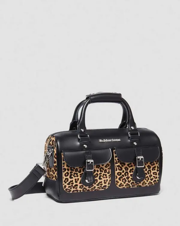 Dr. Martens Print Hair-on Top Handle Bag - Leopard