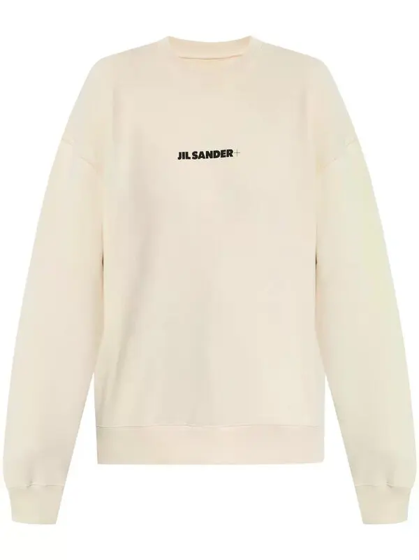 JIL SANDER Logo-print Sweatshirt - Neutrals