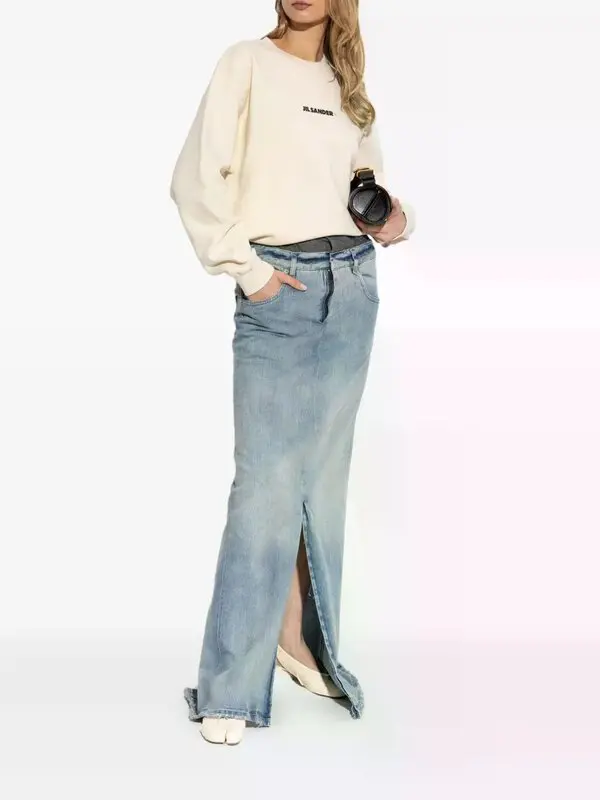 JIL SANDER Logo-print Sweatshirt - Neutrals