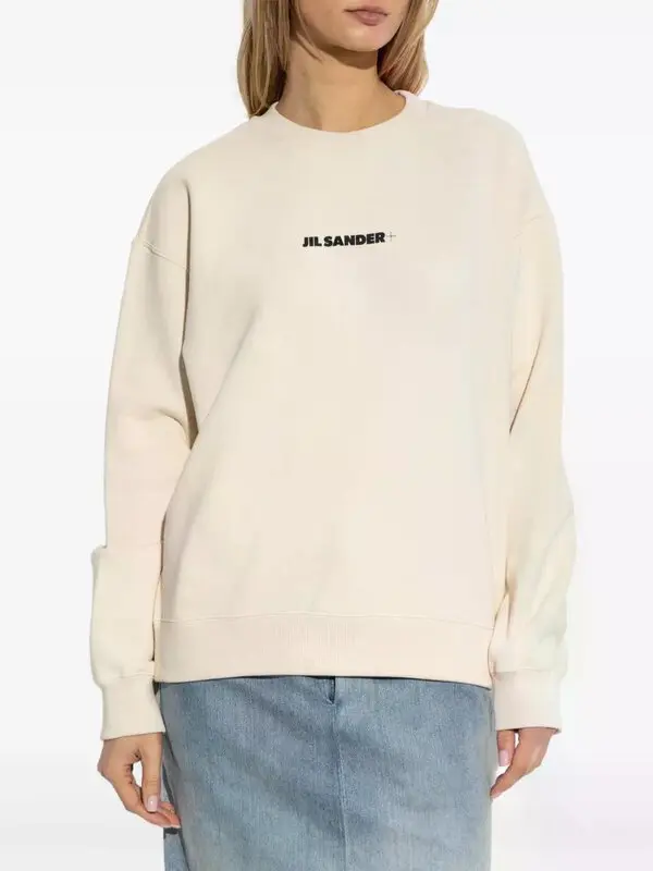 JIL SANDER Logo-print Sweatshirt - Neutrals