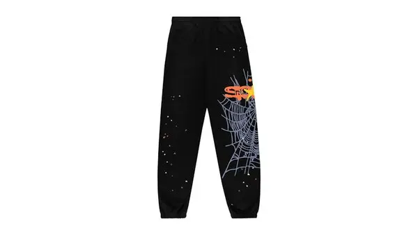 SP5DER Heavy Web Sweatpants - Black