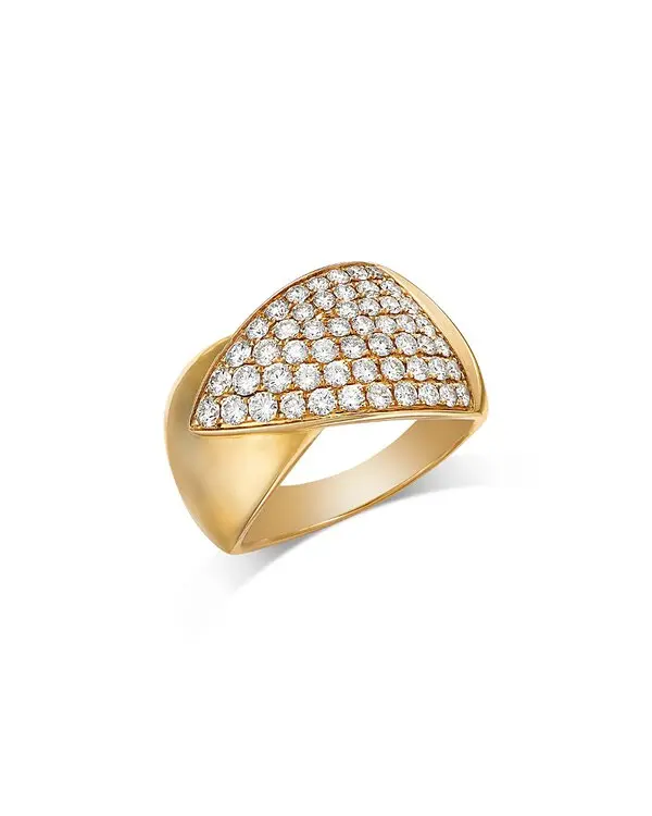 Bloomingdale'S Diamond Statement Ring 1.15 Tcw - Gold