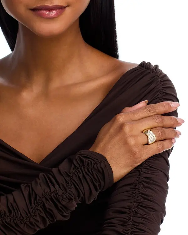 Bloomingdale'S Diamond Statement Ring 1.15 Tcw