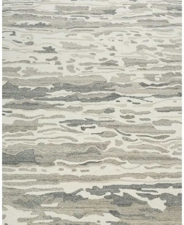 EXQUISITE RUGS Cortero 7156 Area Rug, 6' X 9 - Grey/ivory
