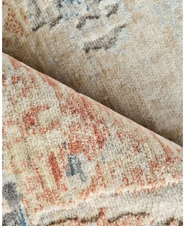 EXQUISITE RUGS Infinity 7132 Area Rug, 8' X 10 - Ivory/blue
