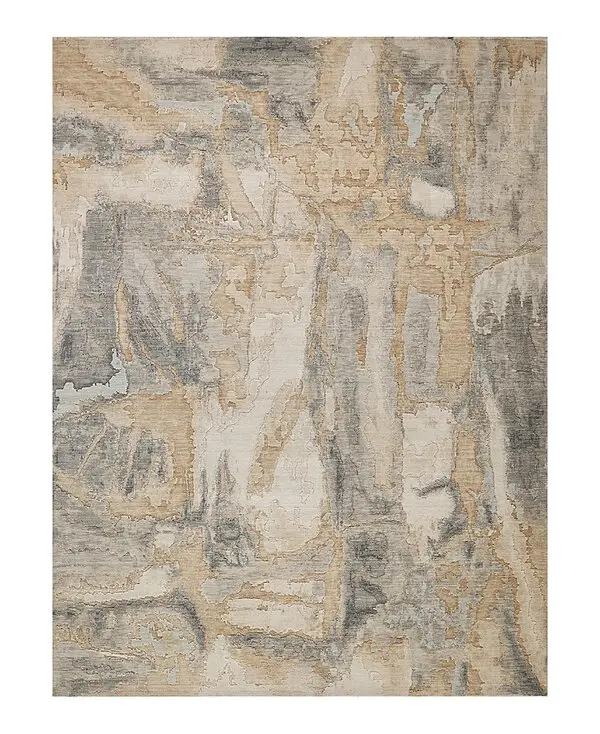 EXQUISITE RUGS Infinity 7233 Area Rug, 6' X 9 - Grey/silver