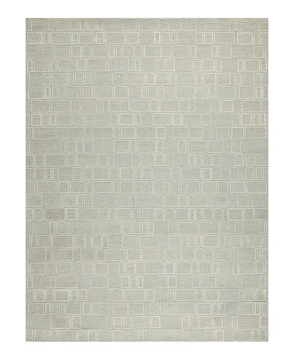 EXQUISITE RUGS Soho 7140 Area Rug, 4' X 6 - Silver/ivory