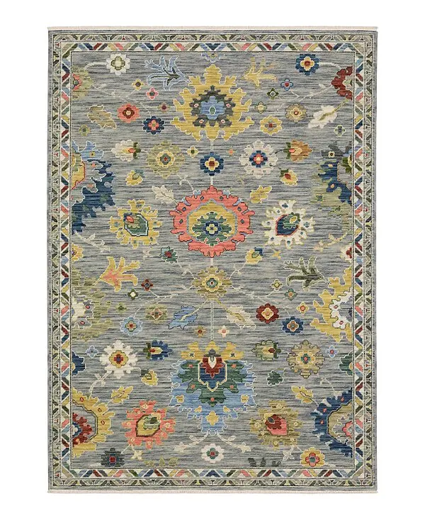 ORIENTAL WEAVERS Lucca 2888g Area Rug, 6'7 X 9'6 - Grey