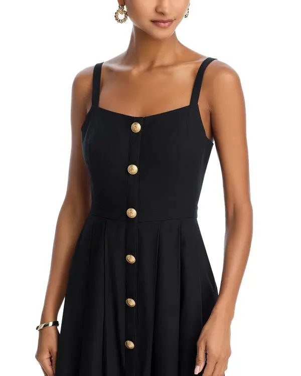L'Agence Esmeralda Midi Dress