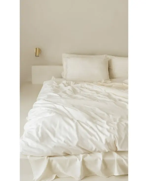 ETTITUDE Cleanbamboo Hemp Linen+ Sheet Set