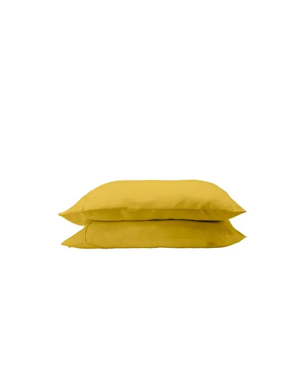 ETTITUDE Cleanbamboo Hemp Linen + Pillowcase Set - Honey