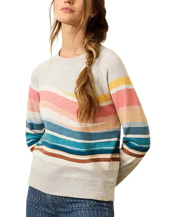 Faherty Brand Sunwashed Slub Sweatshirt