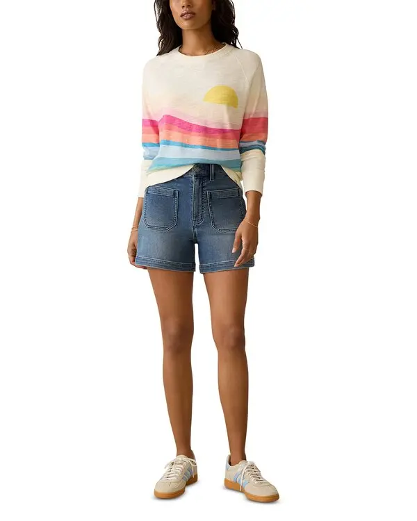 Faherty Brand Sunwashed Slub Sweatshirt