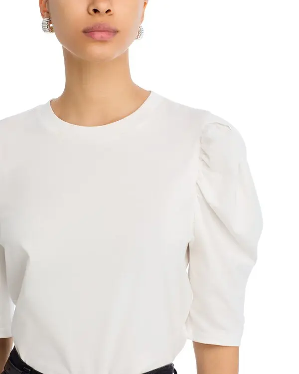 FRAME The Drape Tee - White