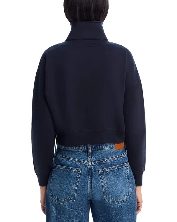 FRAME The Double Zip Sweatshirt