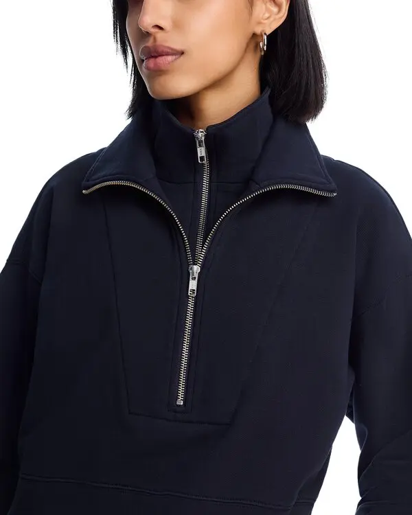 FRAME The Double Zip Sweatshirt