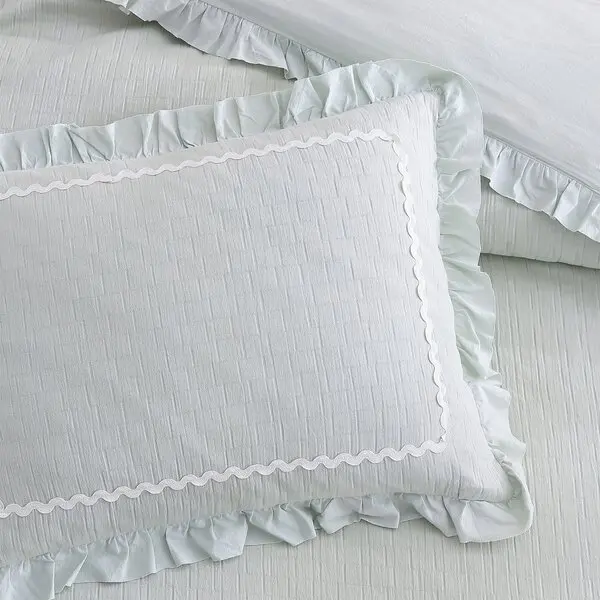 PERI HOME Rene Ruffle Duvet Cover Set, King