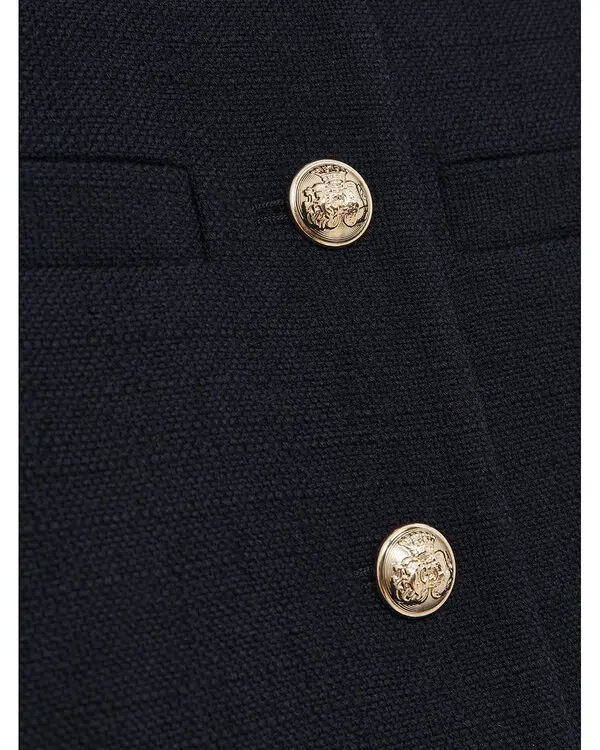 REISS Nola Cropped Wool Jacket