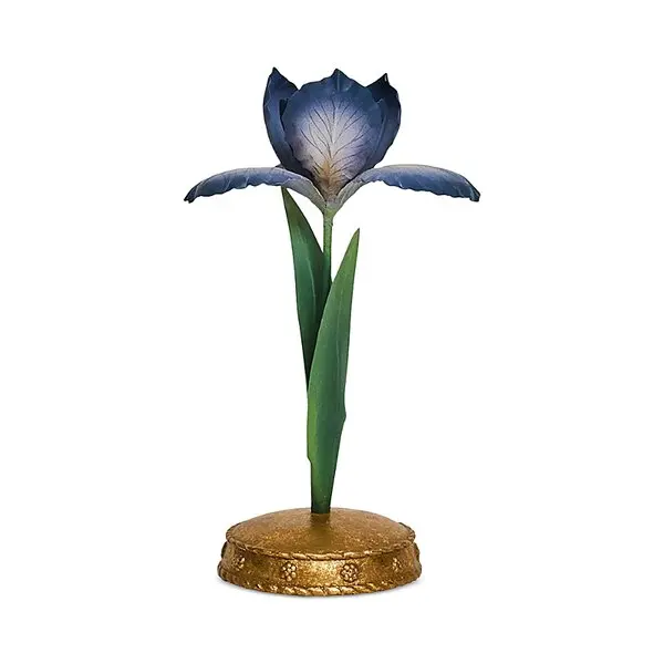 JULISKA Meadow Walk Iris 9 Candlestick - Blue