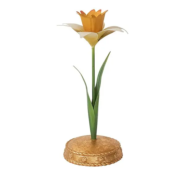 JULISKA Meadow Walk Iris 9 Candlestick - Daffodil