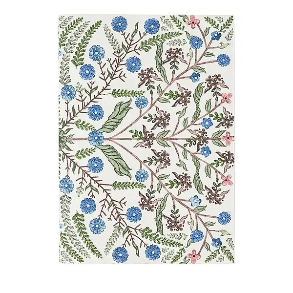 JULISKA Villa Seville Embroidered Paper Journal, 7 X 10 - Chambray