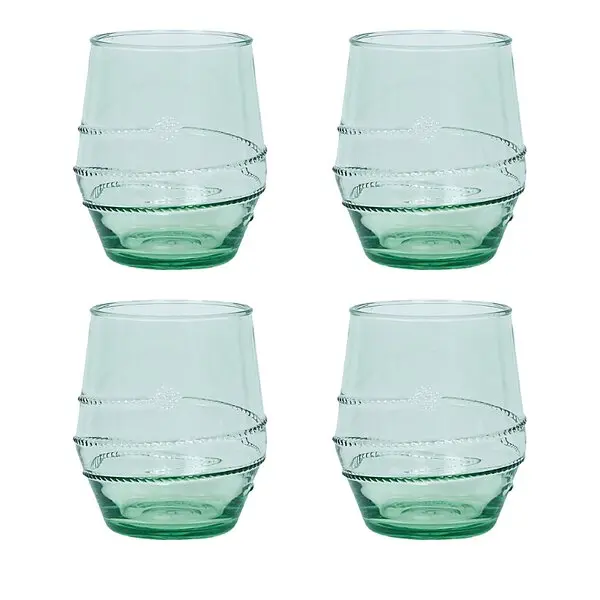 JULISKA S Amalia Acrylic Small Tumbler, Set Of 4 - Green