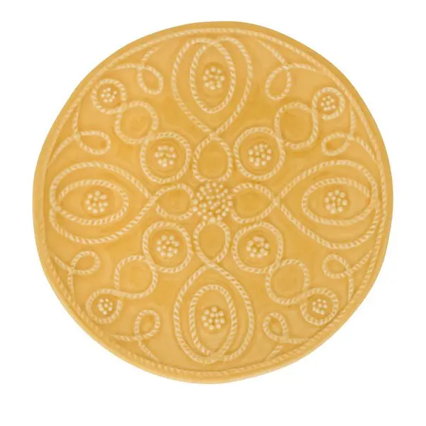 JULISKA Jardins Du Monde Assorted Side/cocktail Plates, Set Of 4 - Daffodil