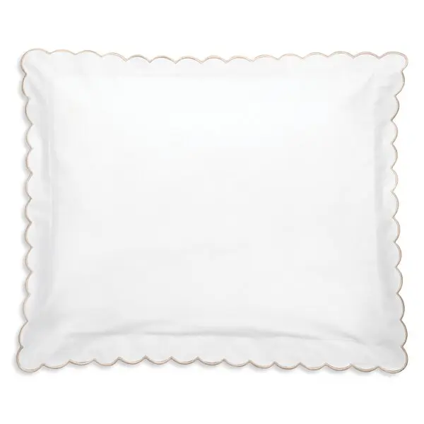 MATOUK Dakota Percale King Sham - Champagne