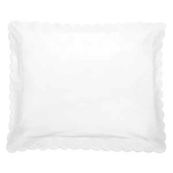 MATOUK Dakota Percale King Sham - White