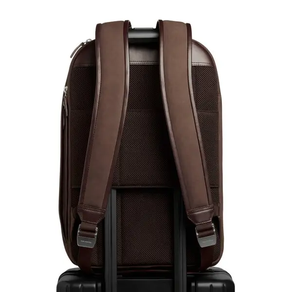 CARL FRIEDRIK 72 Hour Leather Backpack - Chocolate