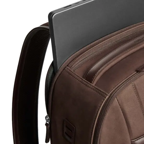 CARL FRIEDRIK 72 Hour Leather Backpack - Chocolate
