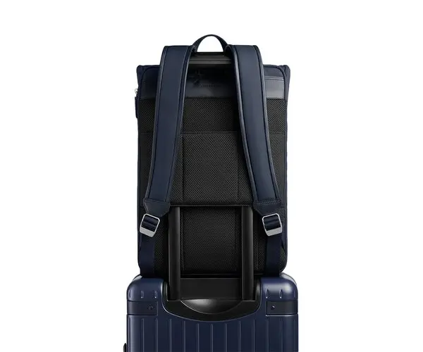 Carl Friedrik City Hopper Nylon Backpack - Navy | Editorialist