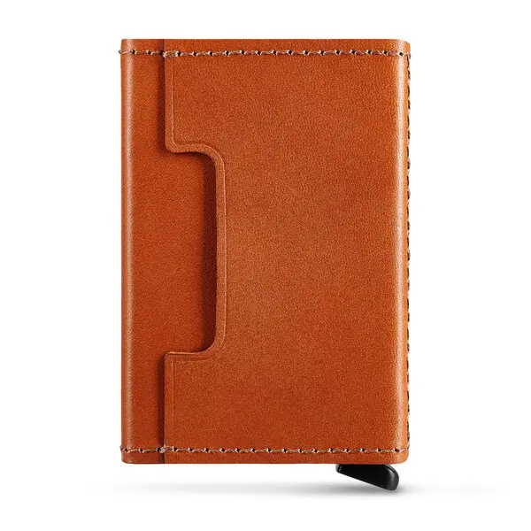 CARL FRIEDRIK The Cardprotector Rfid Card Case - Cognac