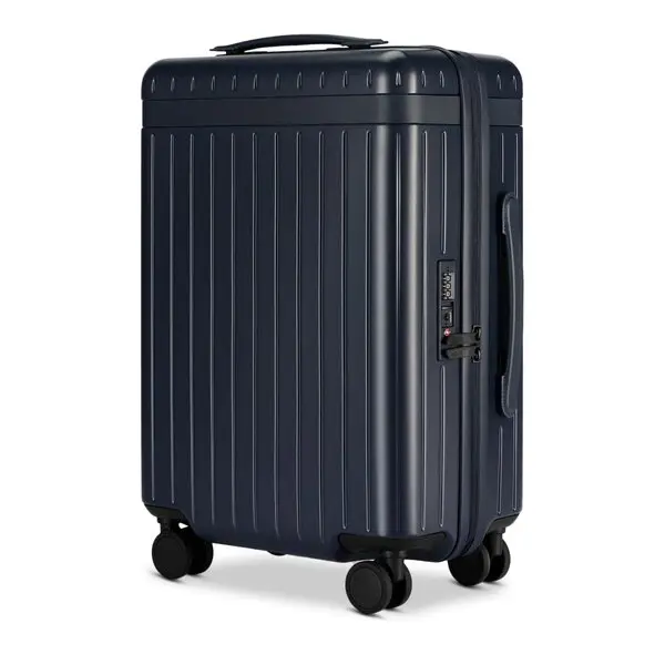 CARL FRIEDRIK The Carry-on Zip Spinner Suitcase - Navy/navy