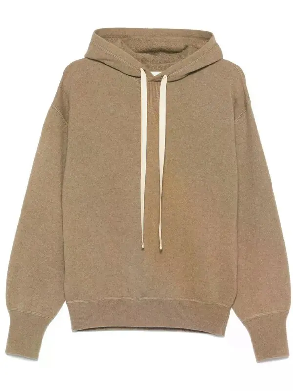 JIL SANDER Cashmere Hoodie - Brown