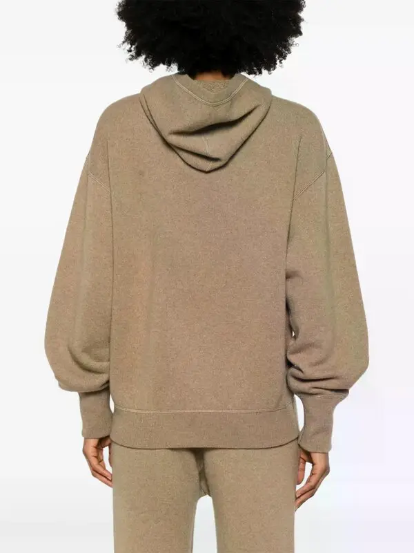 JIL SANDER Cashmere Hoodie - Brown