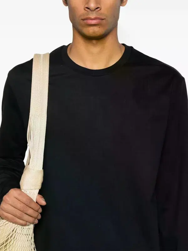 JIL SANDER Logo-plaque T-shirt - Blue