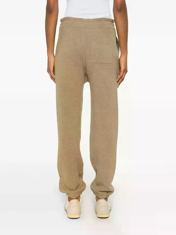JIL SANDER Knitted Track Pants - Brown