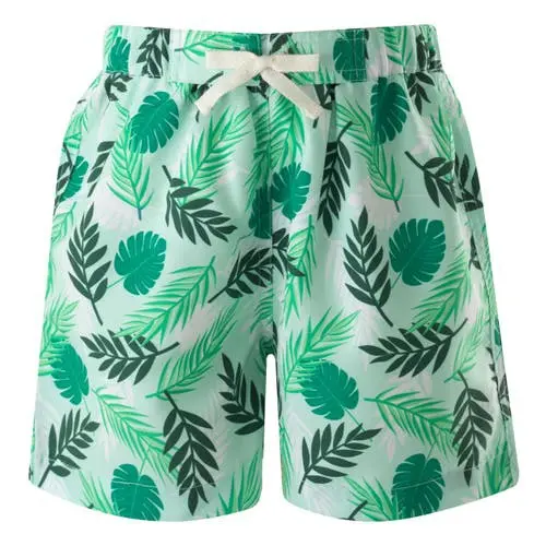 RACHEL RILEY Palm Tree Board Shorts - Green