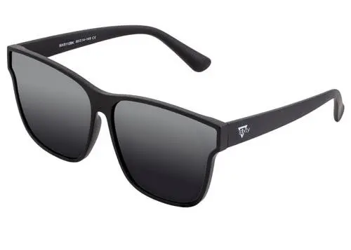 SIXTY ONE Delos Polarized Sunglasses - Black/black