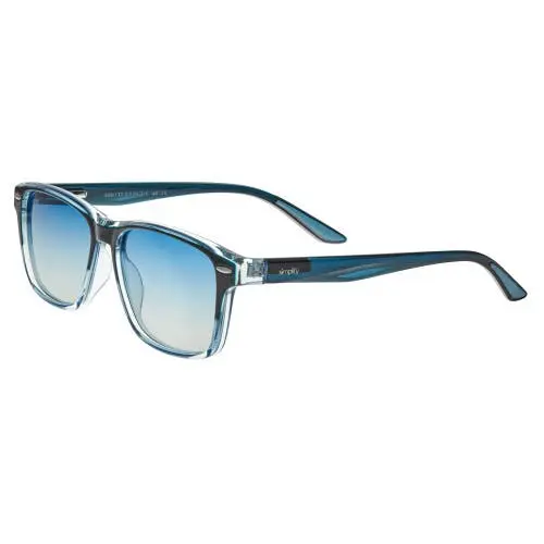 SIMPLIFY Wilder Polarized Sunglasses - Blue/blue