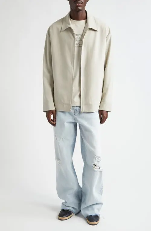 GOLDEN GOOSE Journey Wool & Cotton Coach's Jacket