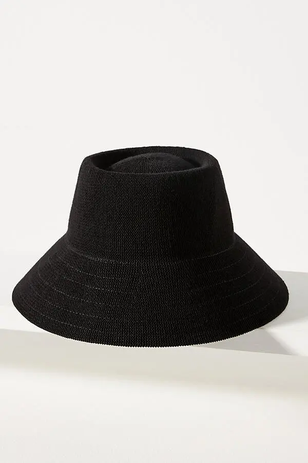 Wyeth Knit Bucket Hat - Black | Editorialist display picture 2
