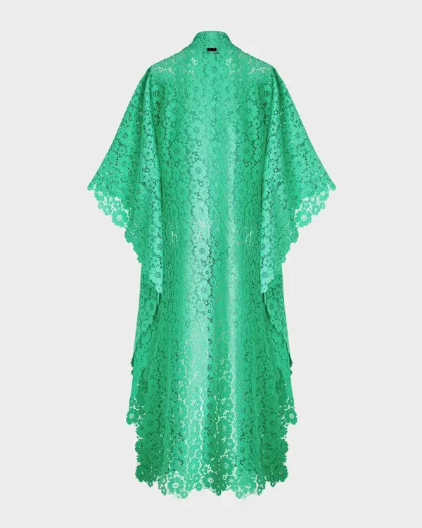 Vilebrequin Guipure Kimono Flowers Lace Kimono Kiyomi