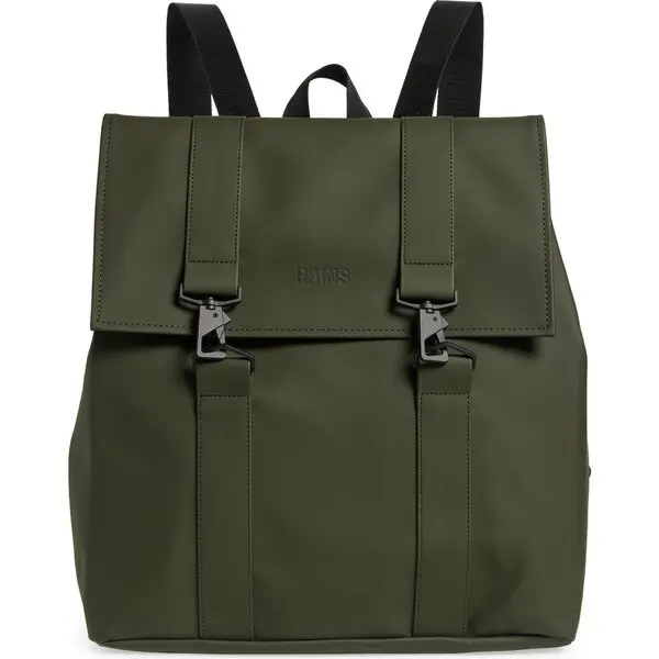 Rains Msn Cargo Waterproof Backpack - Green
