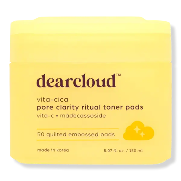 DEARCLOUD Vita-cica Pore Clarity Toner Pads - One-color